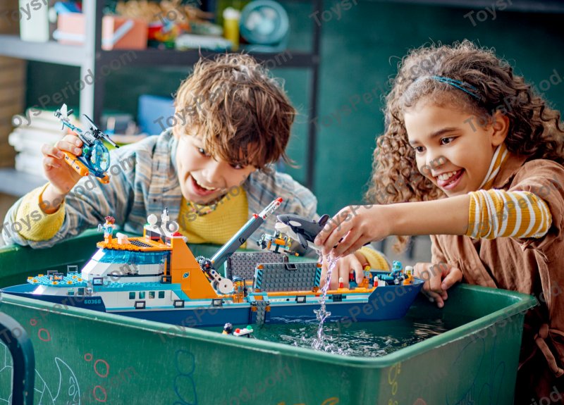 LEGO 60368 Arctic Explorer Ship Set Parts List