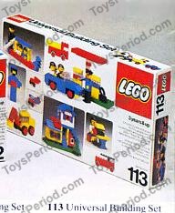 LEGO 113-1 Universal Building Set Parts List