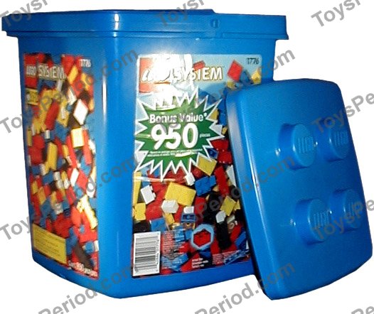 LEGO 1776 Large Bulk Bucket Bonus Value Set Parts List