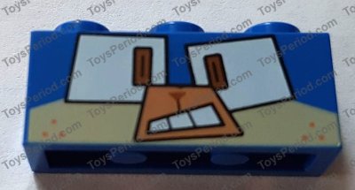 LEGO Sets with Part 3622pb099 Brick 1 x 3 with Dog Face Angry, Mouth ...