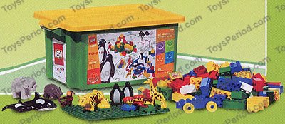 LEGO 2356 Duplo Zoo Tub Set Parts List