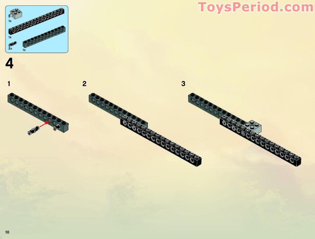 LEGO 9446 Destiny's Bounty Instructions and Parts List