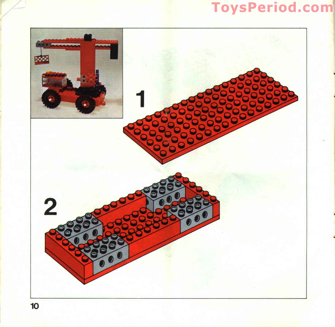 LEGO 810-3 Gear Truck Set Instructions and Parts List