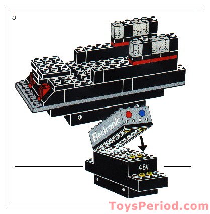 LEGO 138 Electronic Train - Forward, Backward and Stop Instructions and ...