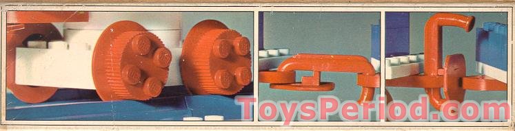 LEGO 153 Large Train Wagon Instructions and Parts List