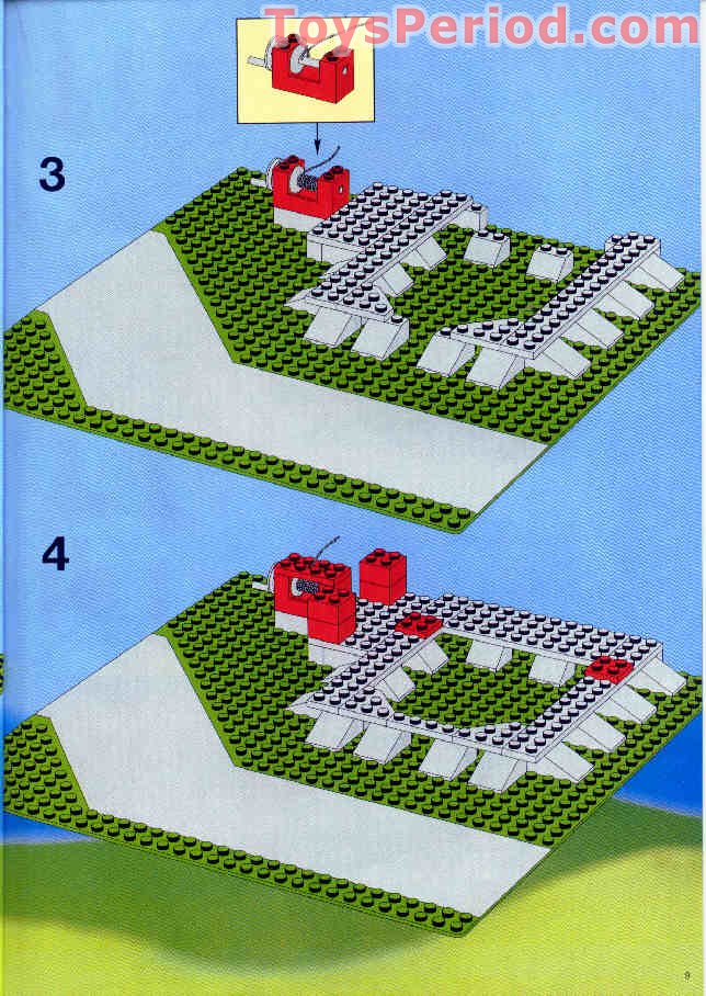 LEGO 1682 Space Shuttle Instructions and Parts List