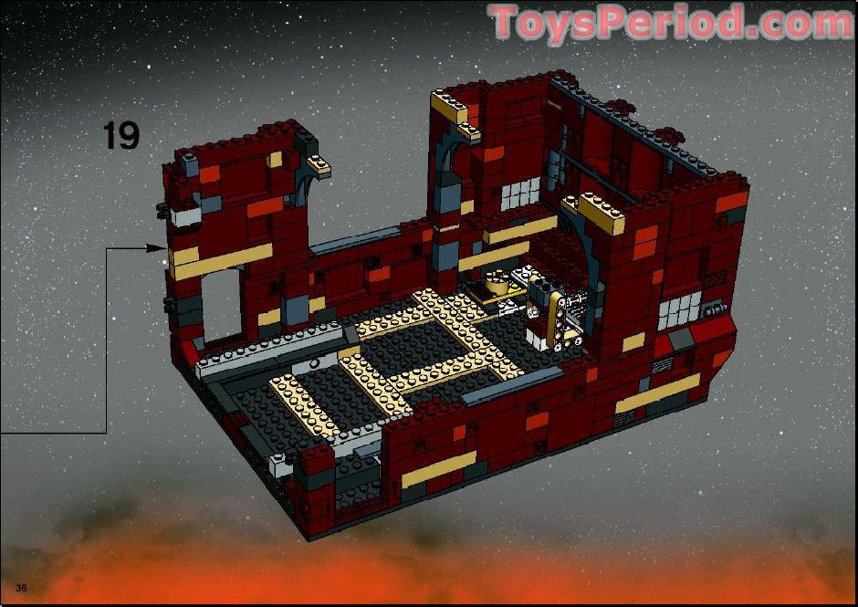 LEGO 10144 Sandcrawler Instructions and Parts List