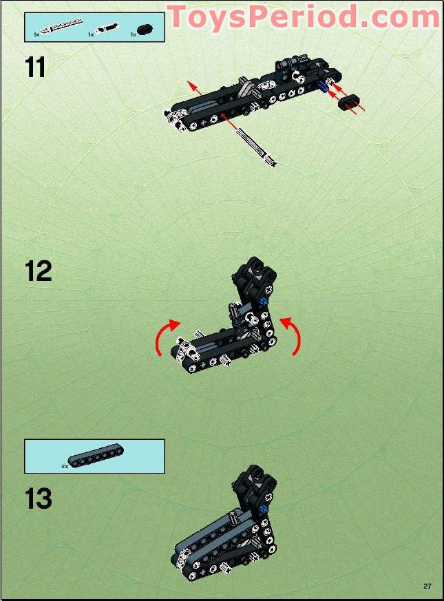 LEGO 10203 Voporak Instructions and Parts List