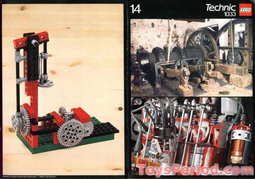 LEGO 1033 Building Instructions for Set 1032 Instructions and Parts List