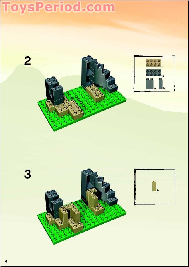 LEGO 4779 Defense Tower Instructions and Parts List