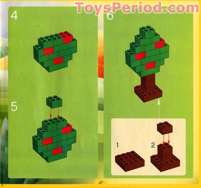 LEGO 4410 Large Creator Set in Box, 4 Plus Instructions and Parts List