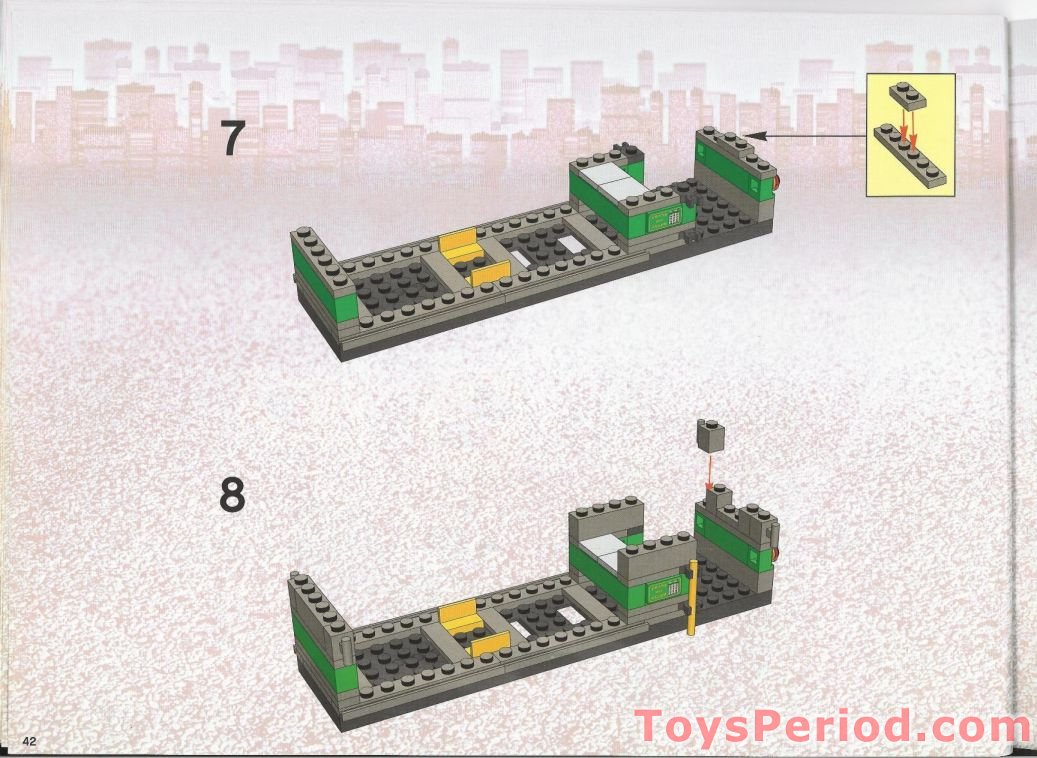 LEGO 4512 Cargo Train Instructions and Parts List