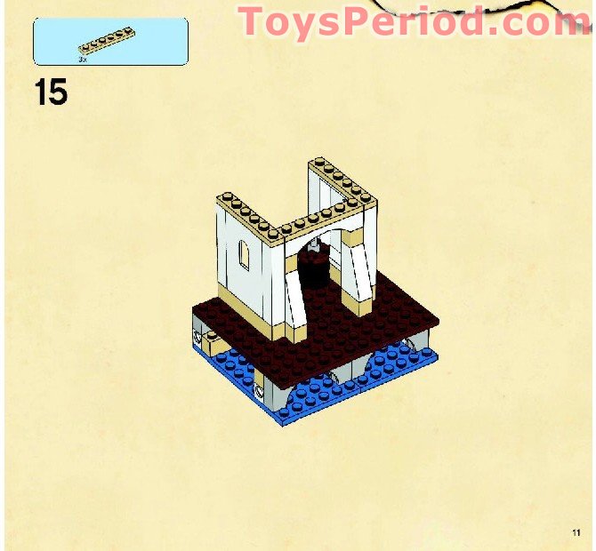 LEGO 6242 Soldiers' Fort Instructions and Parts List