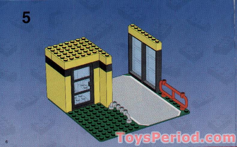 LEGO 6426 Super Cycle Center Instructions and Parts List