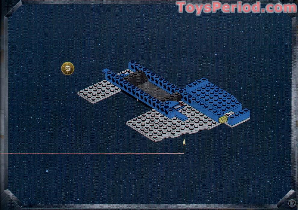 LEGO 7161 Gungan Sub Instructions and Parts List