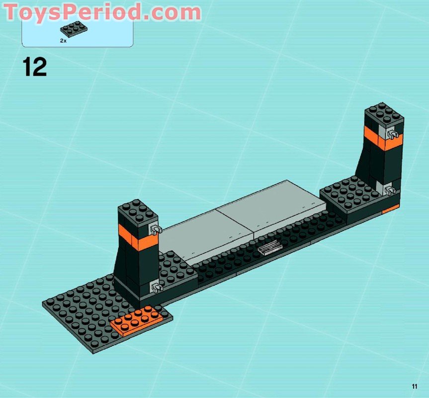 LEGO 8634 Mission 5: Turbocar Chase Instructions and Parts List