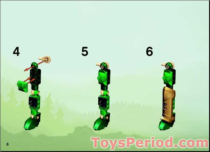 LEGO 8793 Sir Rascus Instructions and Parts List