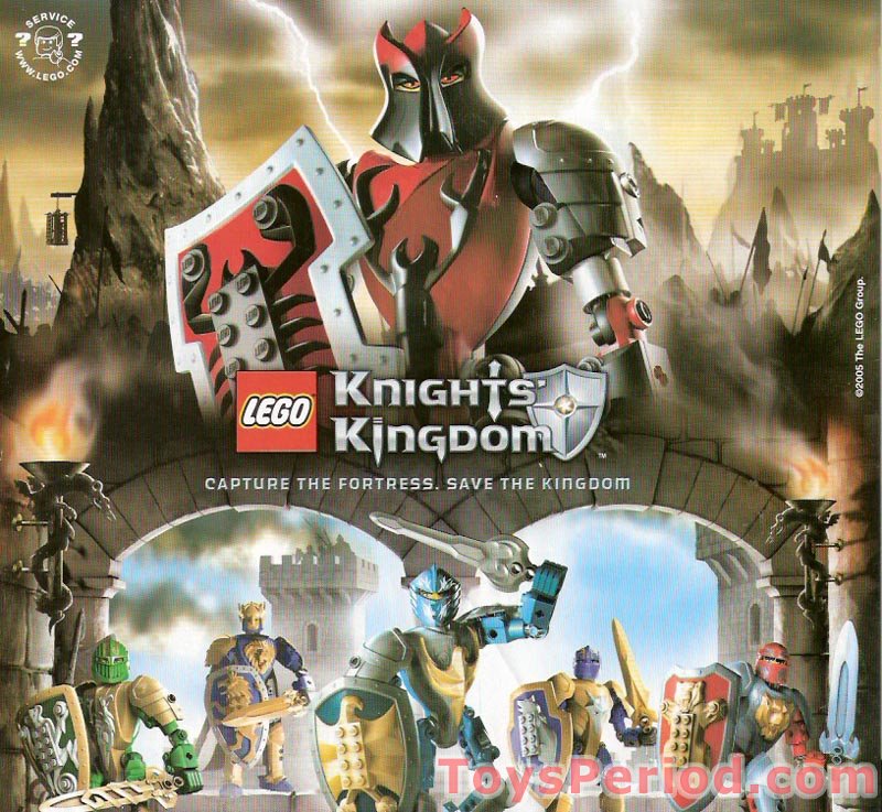 LEGO 8801 Knights' Attack Barge Instructions and Parts List