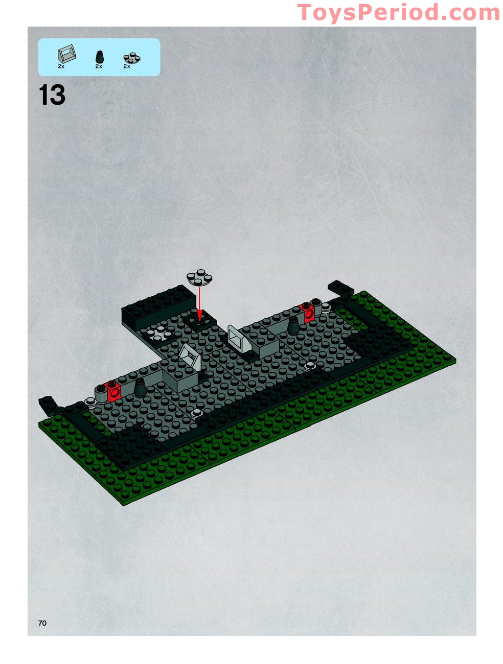 LEGO 8038 The Battle of Endor Instructions and Parts List