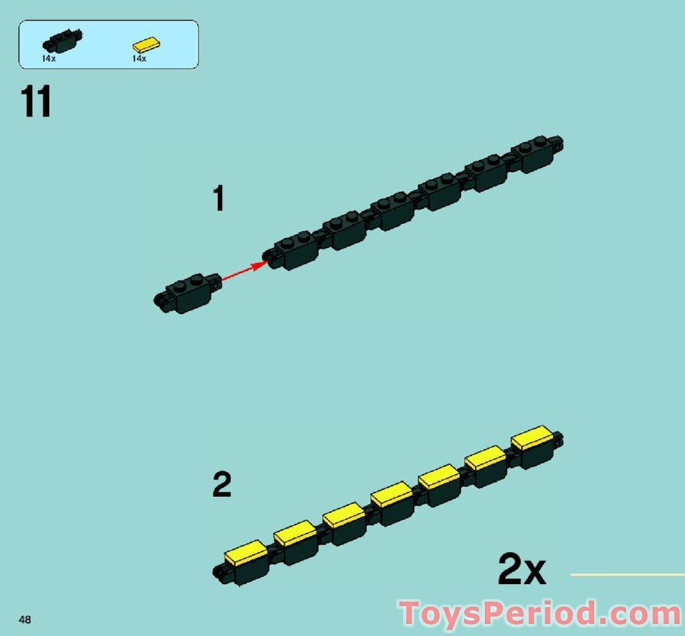 LEGO 8117 Storm Lasher Instructions and Parts List