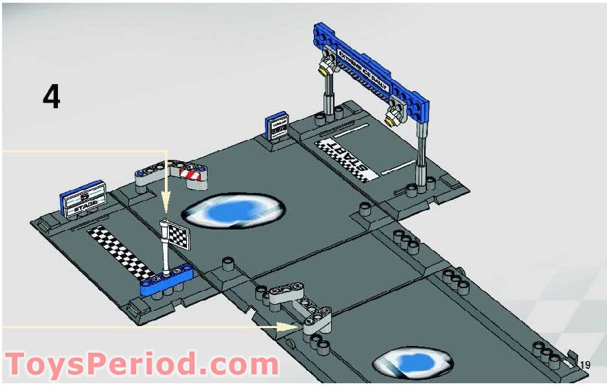 LEGO 8124 Ice Rally Instructions and Parts List