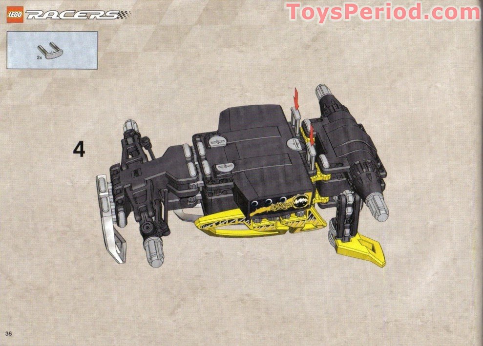 LEGO 8369-1 Dirt Crusher Rc Instructions and Parts List