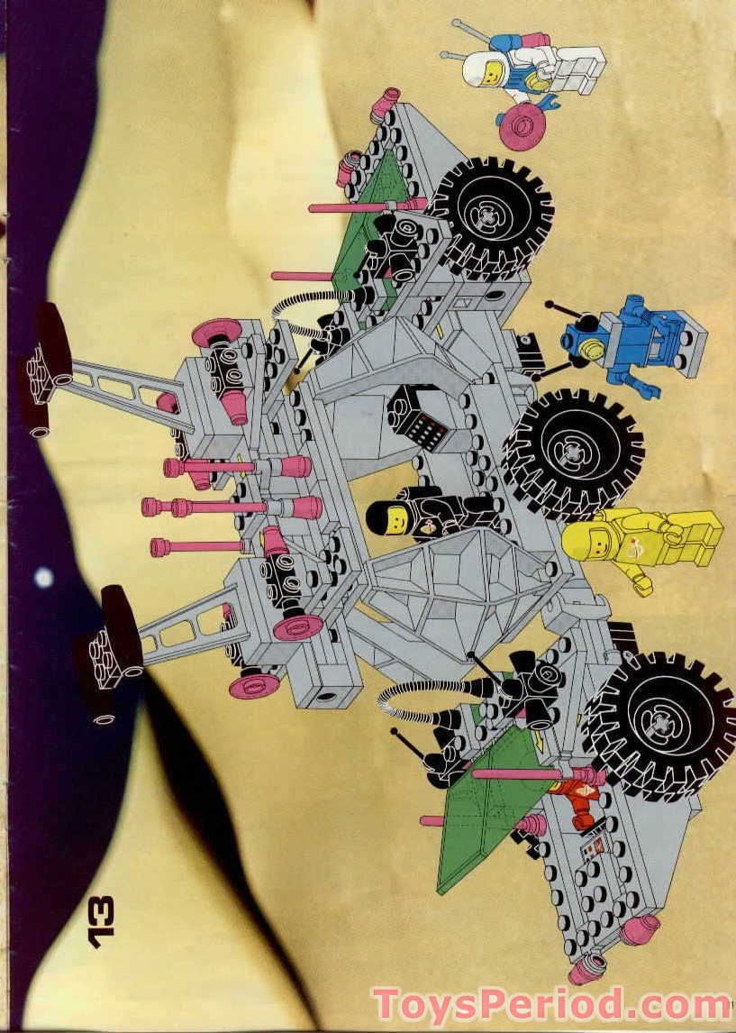 LEGO 6952 Solar Power Transporter Instructions and Parts List