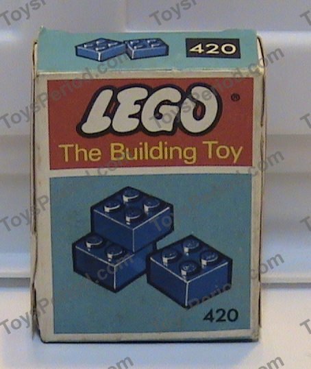 LEGO 420-2 2x2 Bricks Set Parts List