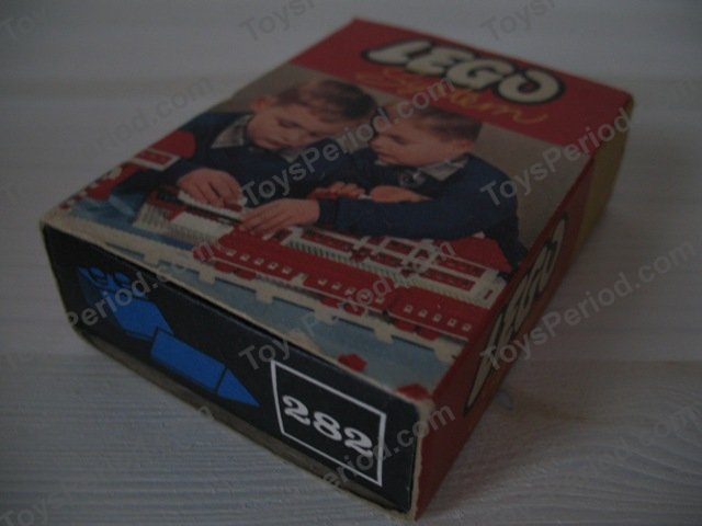 LEGO 282-2 2x2 Sloping Roof Bricks, Blue Set Parts List