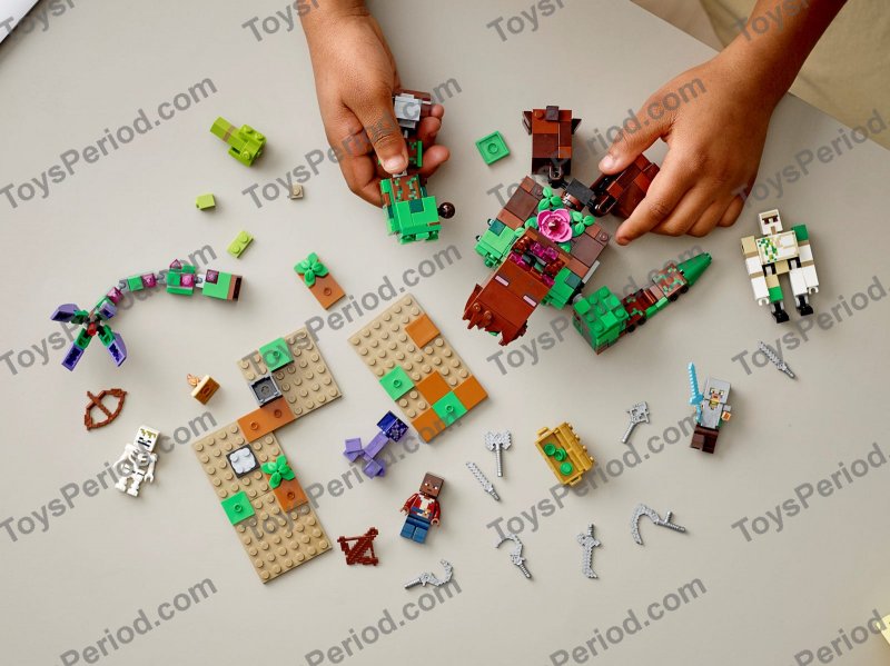 LEGO 21176 The Jungle Abomination Set Parts List