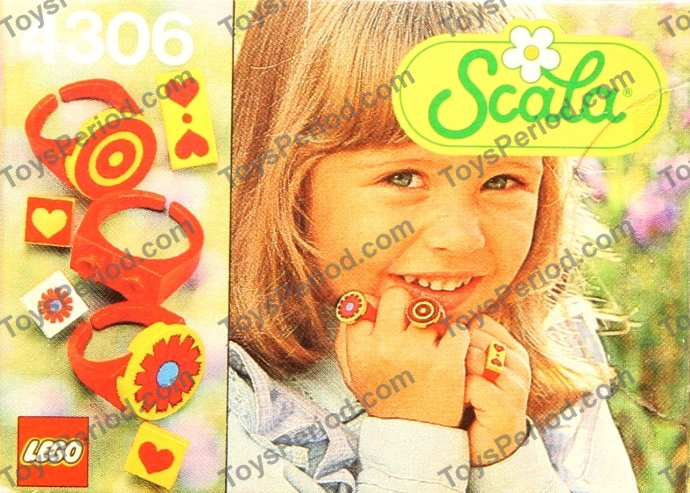 LEGO 4306 Finger Rings Set Parts List
