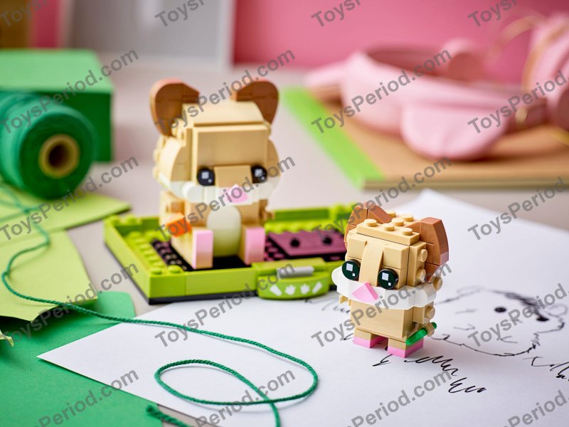 LEGO 40482 Hamster & Baby Hamster Set Parts List