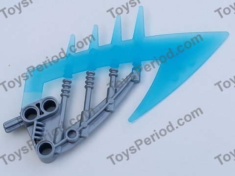 LEGO Sets with Part 64309pb01 Bionicle Weapon Ice Slicer with Trans ...
