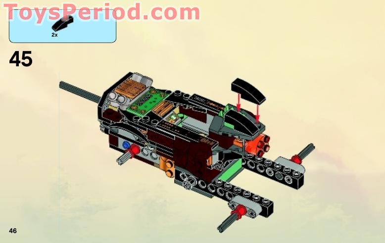 LEGO 70502 Cole's Earth Driller Instructions and Parts List