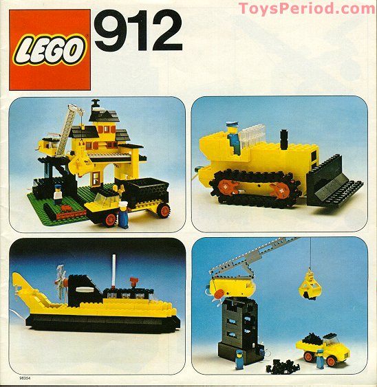 LEGO 912 Universal Building Set Instructions and Parts List