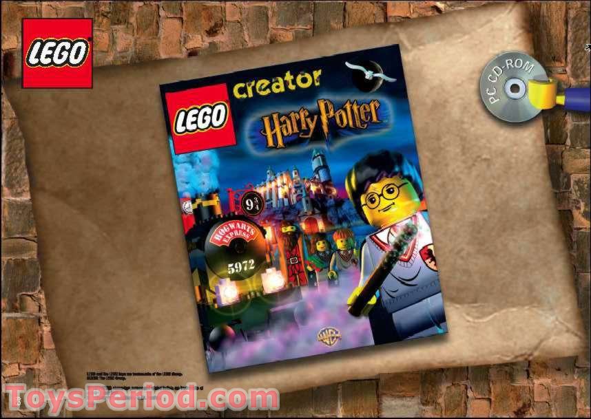 LEGO 4729 Dumbledore's Office Instructions and Parts List