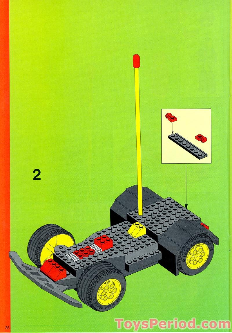 LEGO 5600 Radio Control Racer Instructions and Parts List
