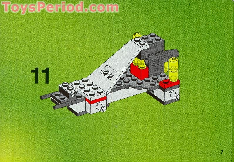 LEGO 6829 Radon Rover Instructions and Parts List