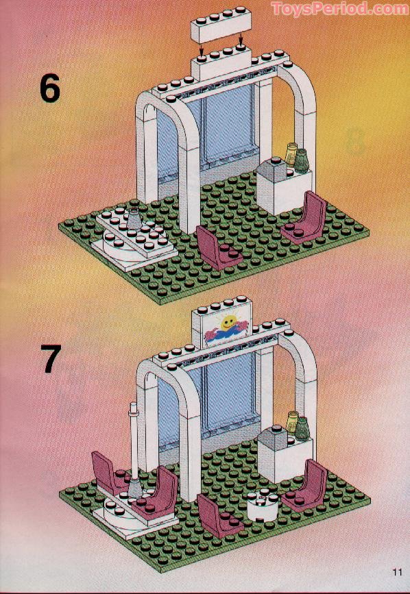 LEGO 6547 Fun Fair Instructions and Parts List