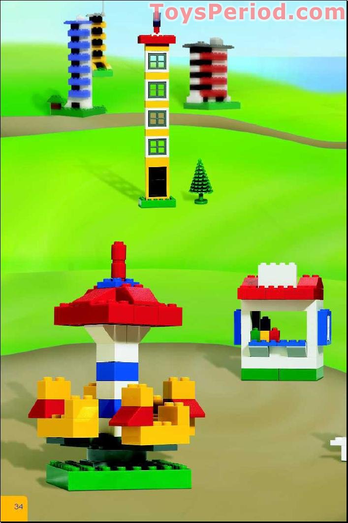 LEGO 7795 Deluxe Starter Set Instructions and Parts List