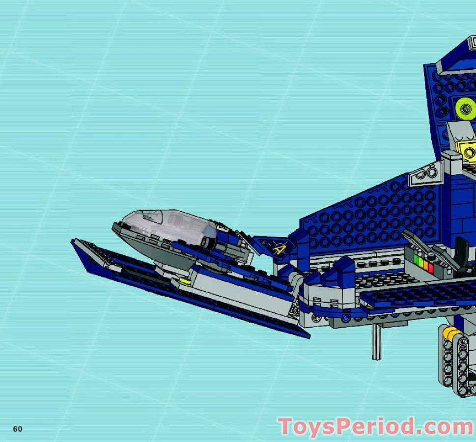 LEGO 8635 Mission 6: Mobile Command Center Set Parts Inventory and ...