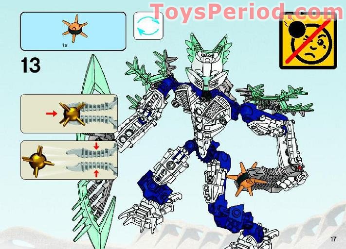 LEGO 8988 Gelu Instructions and Parts List