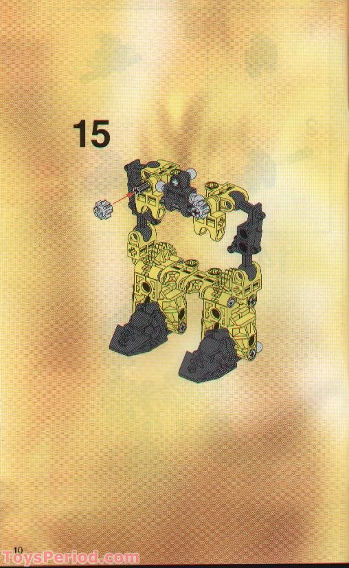 LEGO 8523 Blaster Slizer Instructions and Parts List