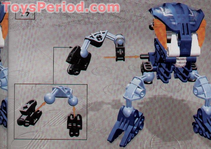 LEGO 8562 Gahlok Instructions and Parts List