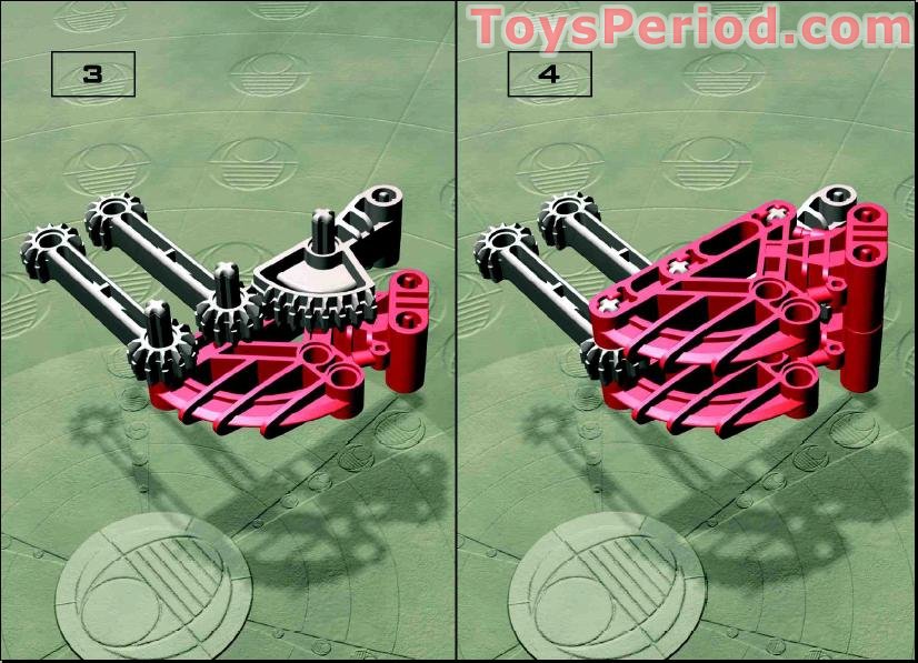 LEGO 8574 Tahnok-Kal Instructions and Parts List