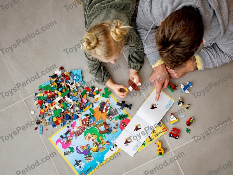 LEGO 11015 Around the World Set Parts List