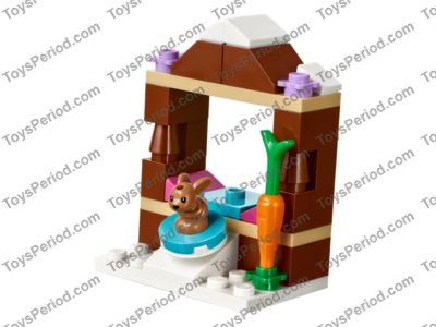 LEGO 41322 Snow Resort Ice Rink Set Parts List