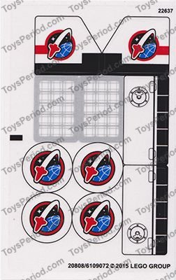 LEGO Sets with Part 60078stk01 Sticker Sheet for Set 60078 - (20808/ ...