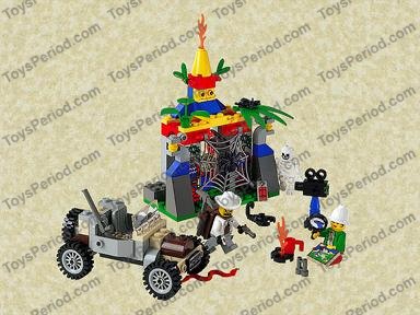 LEGO 5936 Spider's Secret Instructions and Parts List