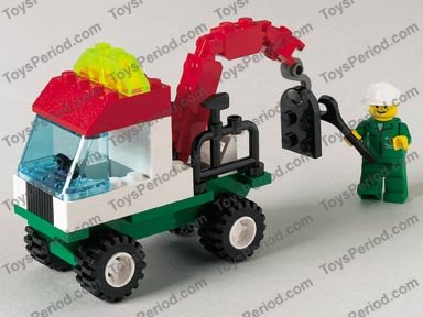 LEGO 6423 Mini Tow Truck Instructions and Parts List